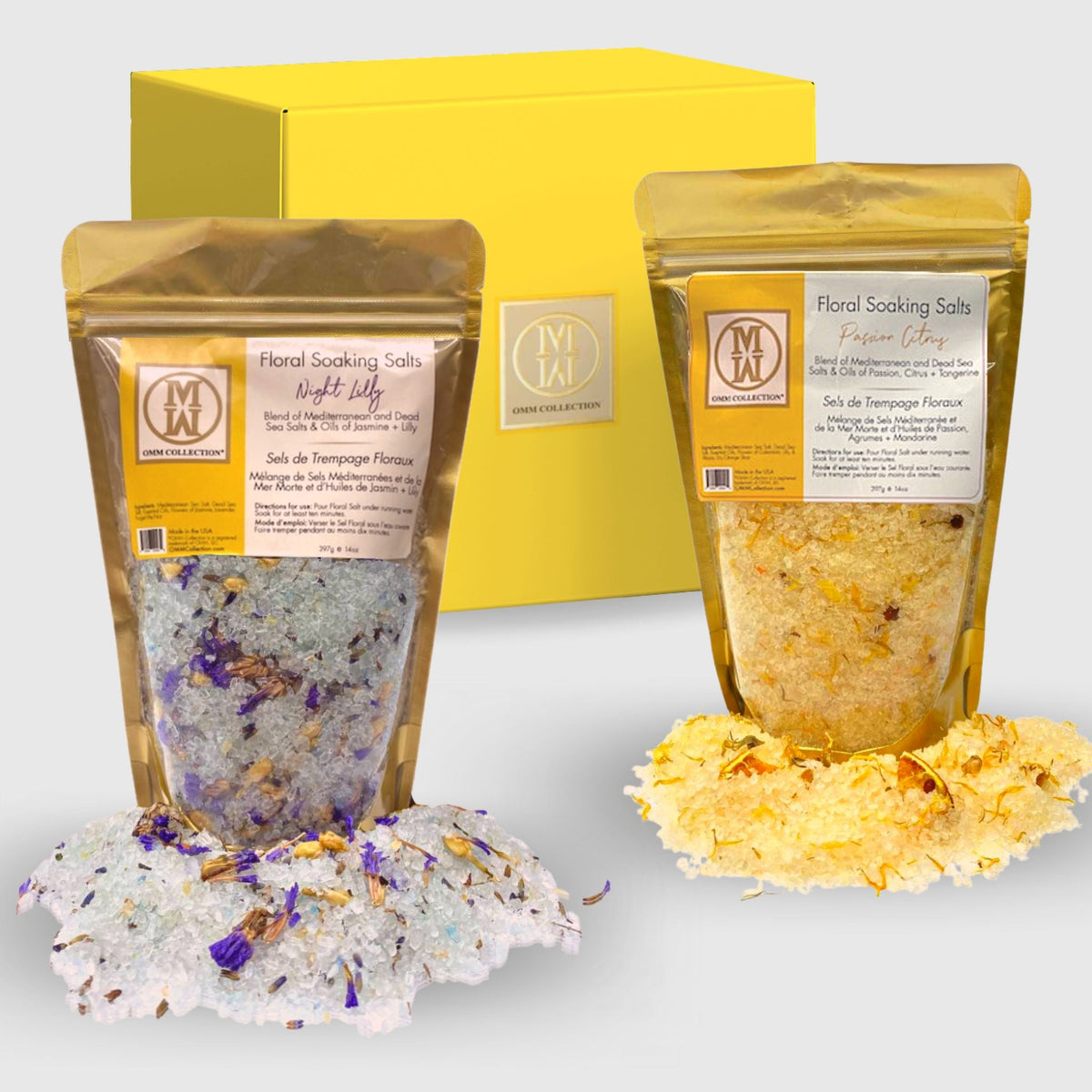 Large duo Floral Soaking Gift Box – ommcollection